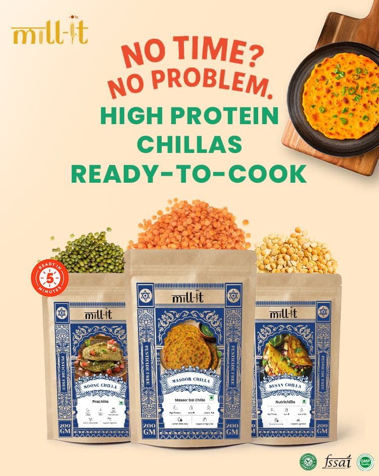 Mill-it - Fresh Atta, Pulses, Rice & Ghee with Taste